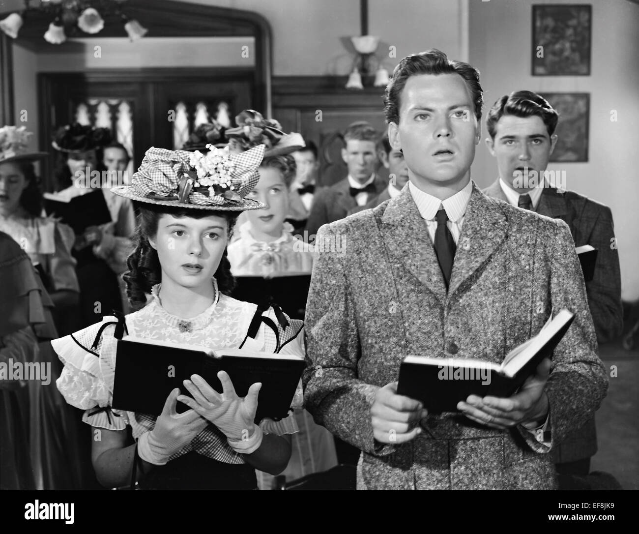 CAROL BRANNAN, JOHN AGAR, ADVENTURE IN BALTIMORE, 1949 Stock Photo - Alamy