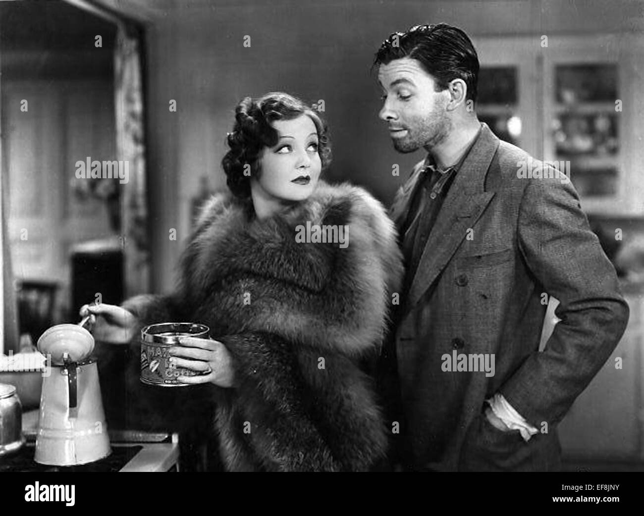 NANCY CARROLL, GEORGE MURPHY, AFTER THE DANCE, 1935 Stock Photo - Alamy