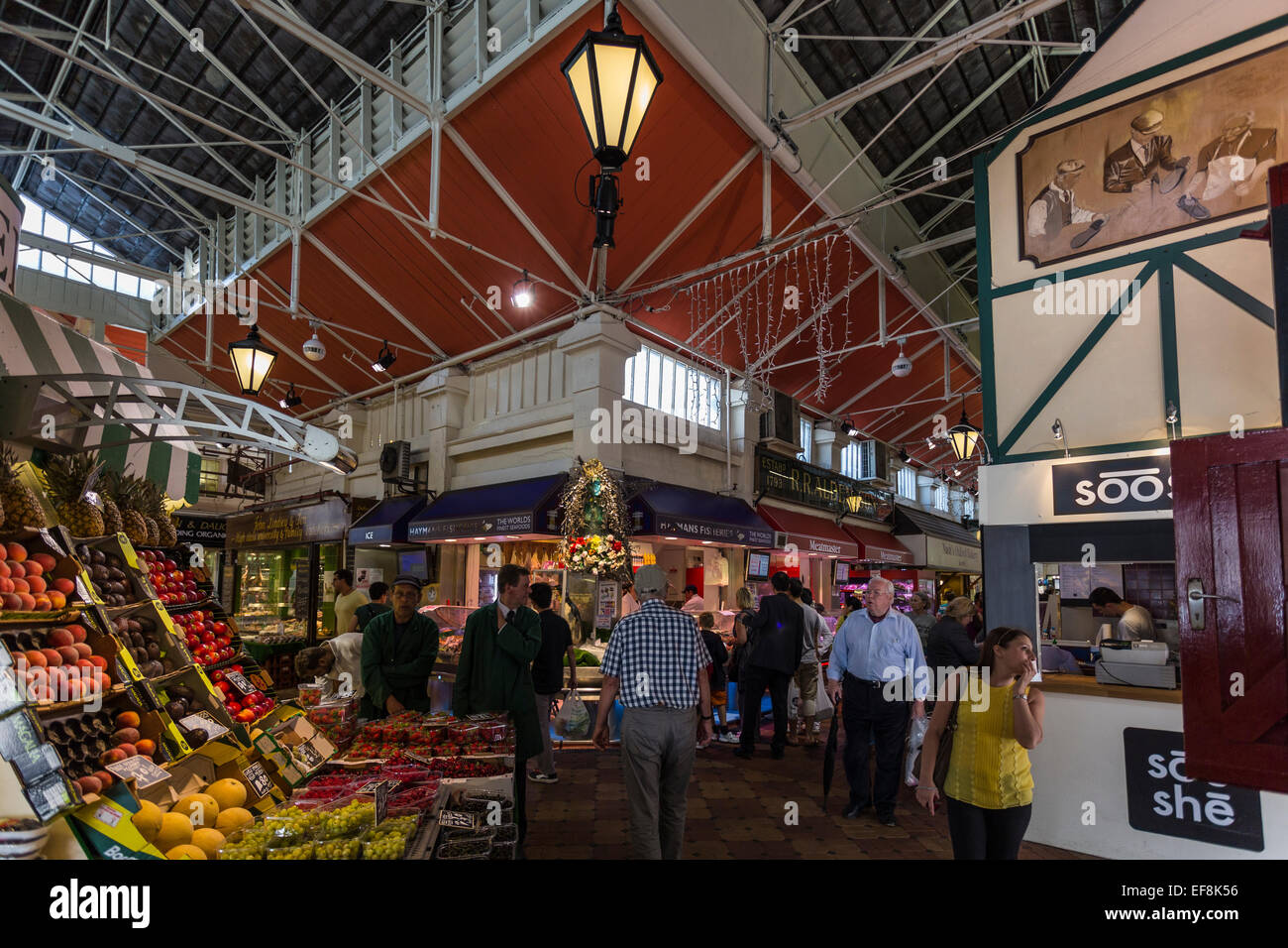 The Covered Market, Oxford, Oxfordshire, England, United Kingdom Stock ...