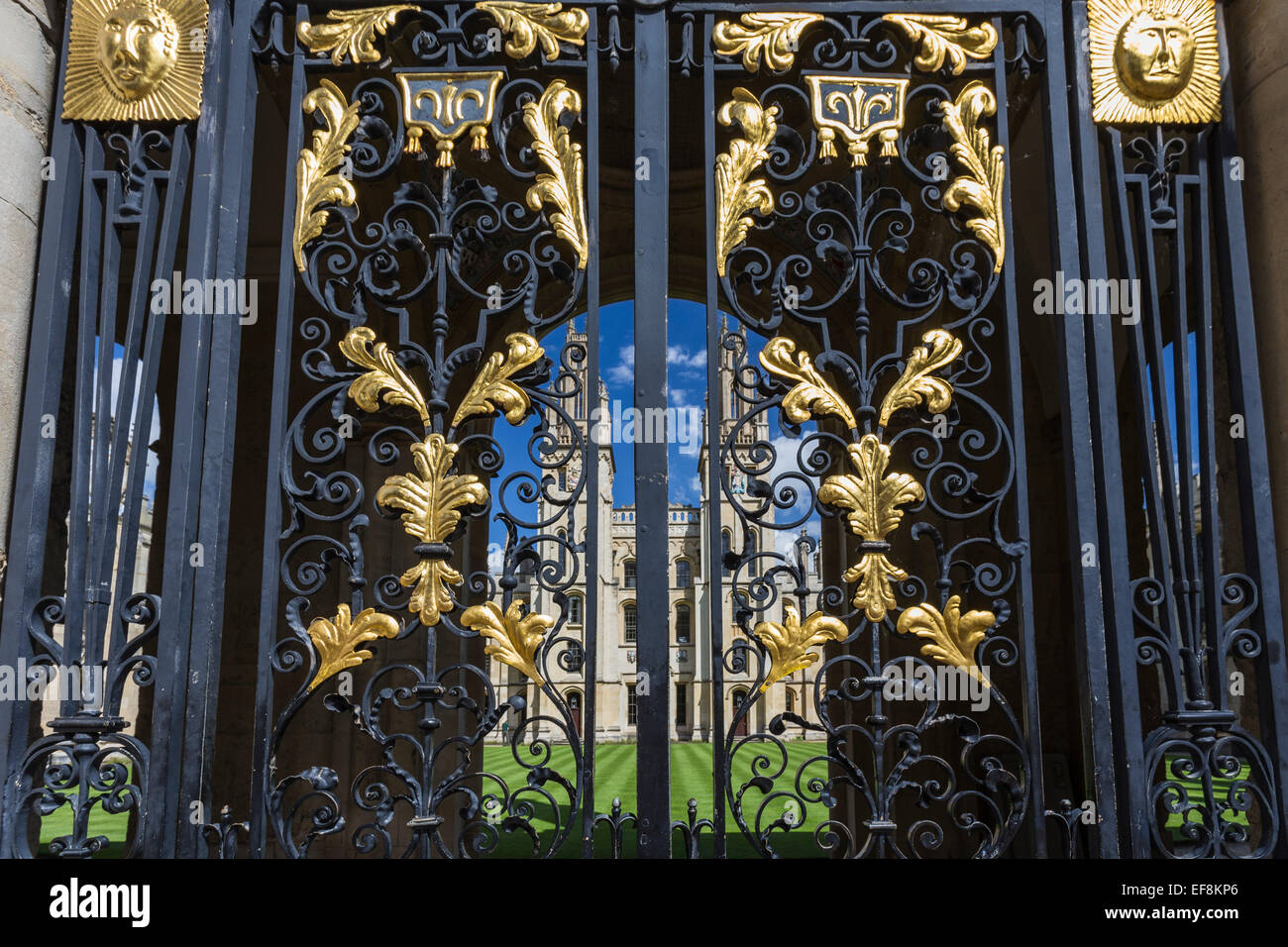 Oxford university gate entrance hi-res stock photography and images - Alamy