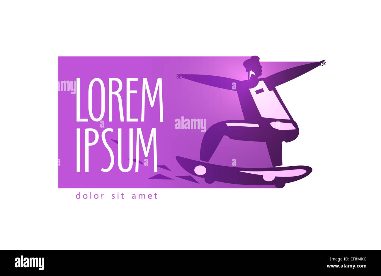 Skateboard design Cut Out Stock Images & Pictures - Alamy