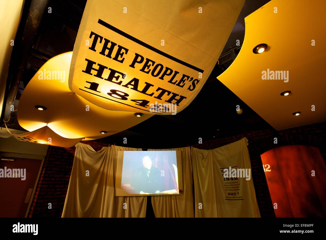 Thackray Medical Museum interior shot of themed areas Stock Photo - Alamy