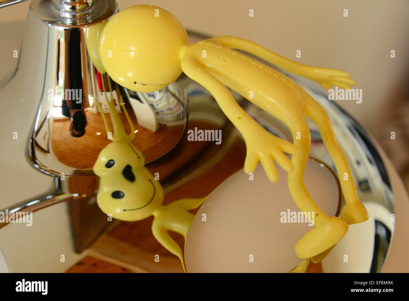 Yellow Smiley Man on holiday in the Outer Hebrides - Here he is ...