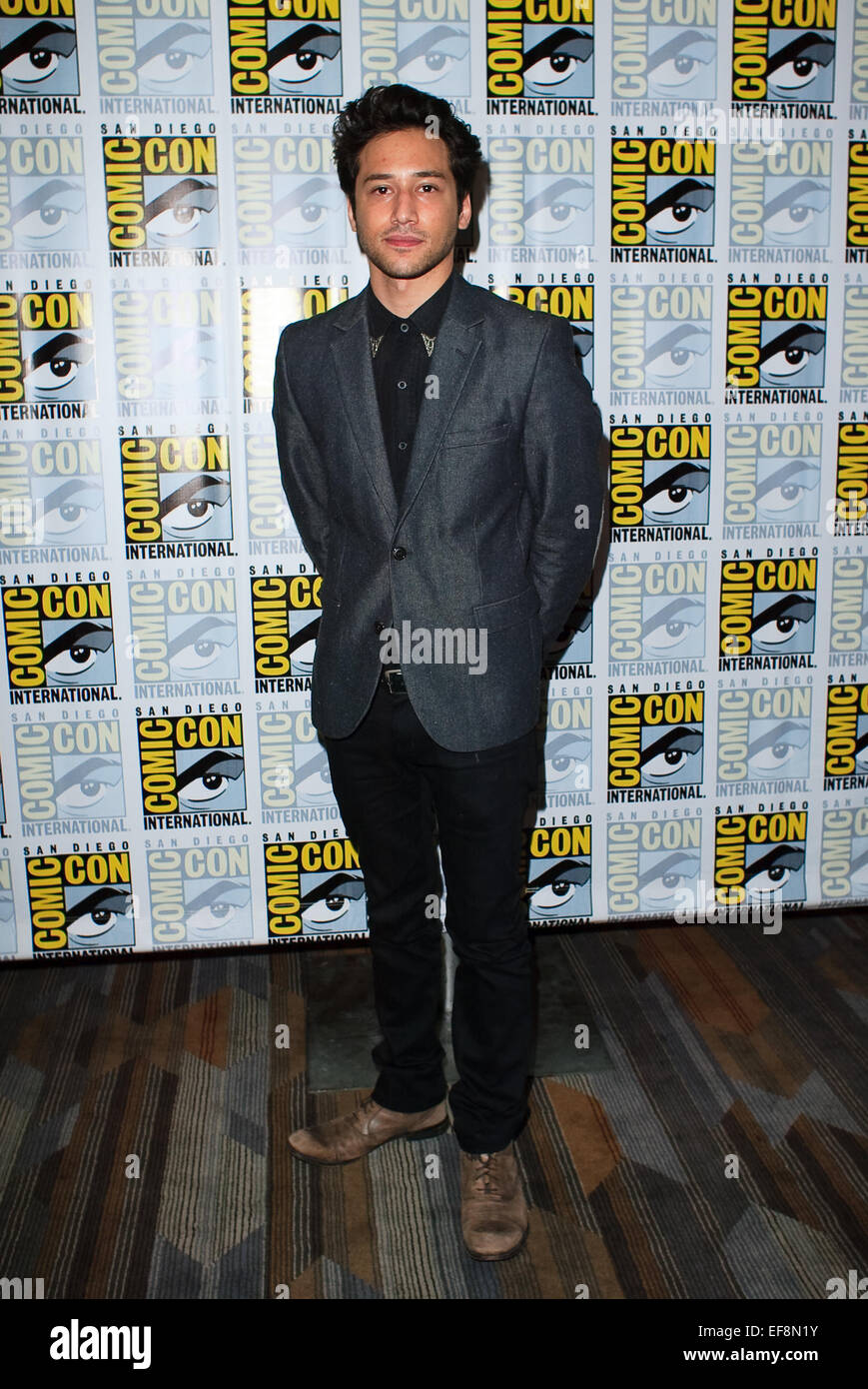 Cast members from 'Defiance' make an appearance in the press room at ...