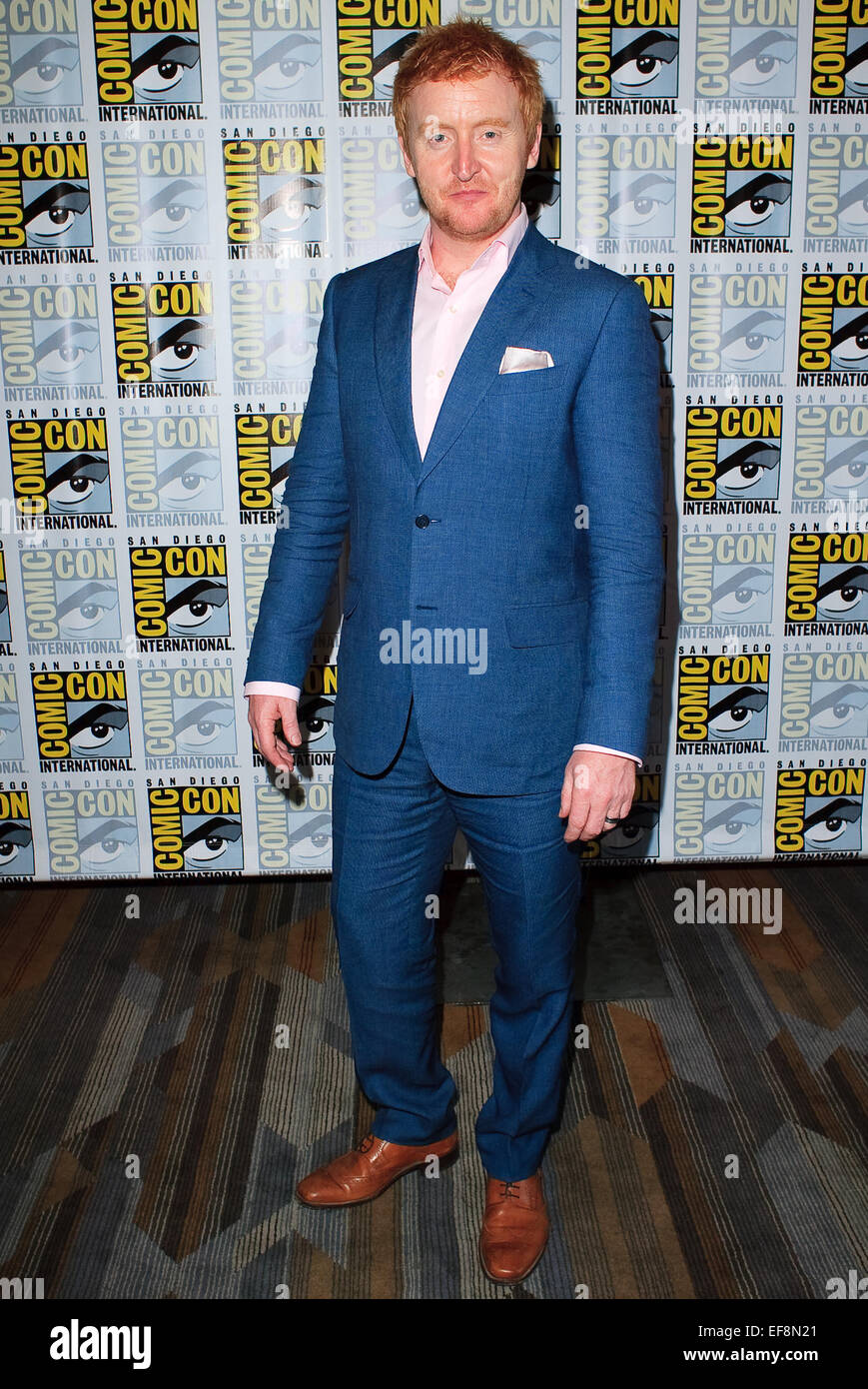 Cast members from 'Defiance' make an appearance in the press room at ...