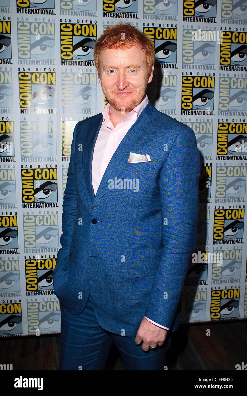 Cast members from 'Defiance' make an appearance in the press room at ...