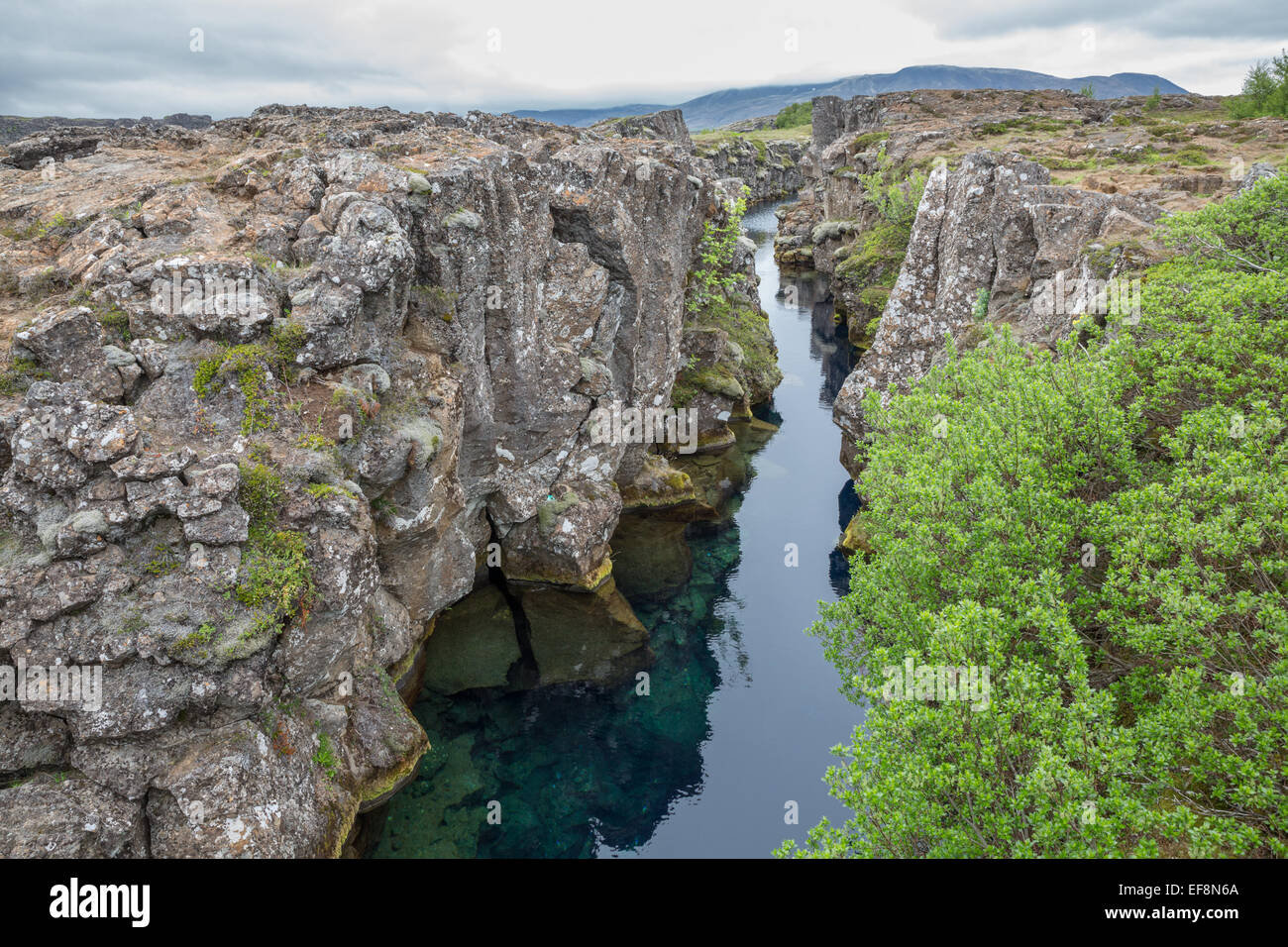 Thingvellir rift valley crest hi-res stock photography and images - Alamy