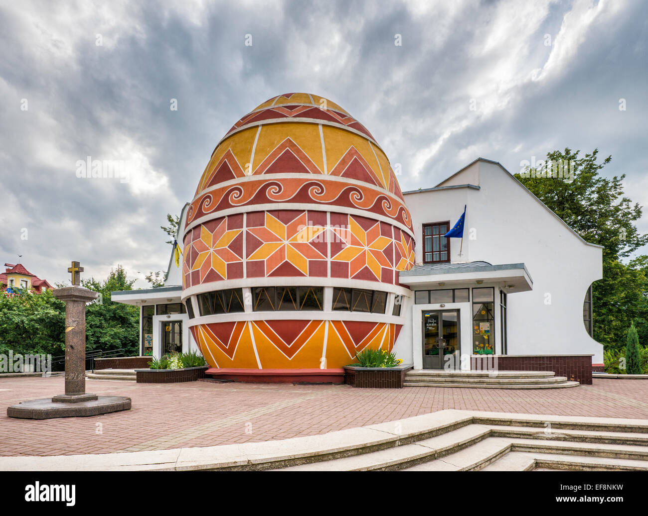 Pysanka Museum aka Easter Egg Museum in Kolomyia, Pokuttya ...
