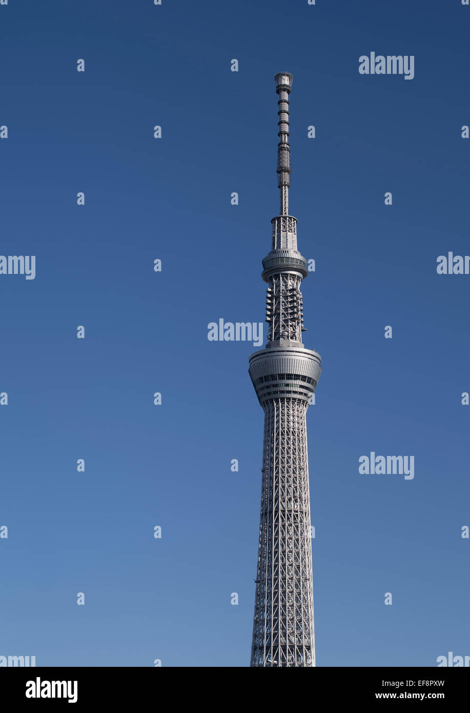 Tokyo Skytree, at 634m the world's tallest free-standing broadcasting tower Stock Photo - Alamy