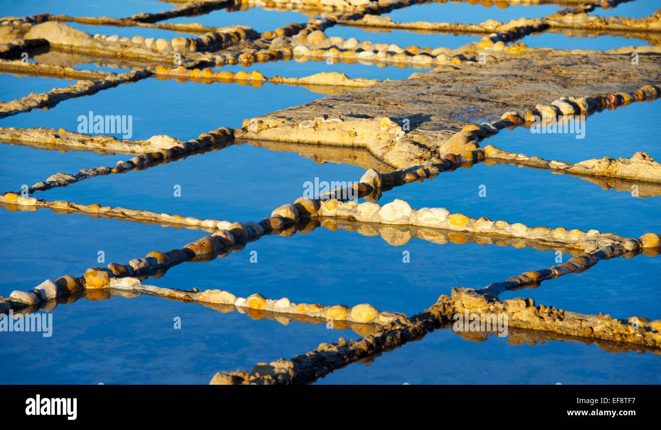 Salt production in malta hi-res stock photography and images - Alamy