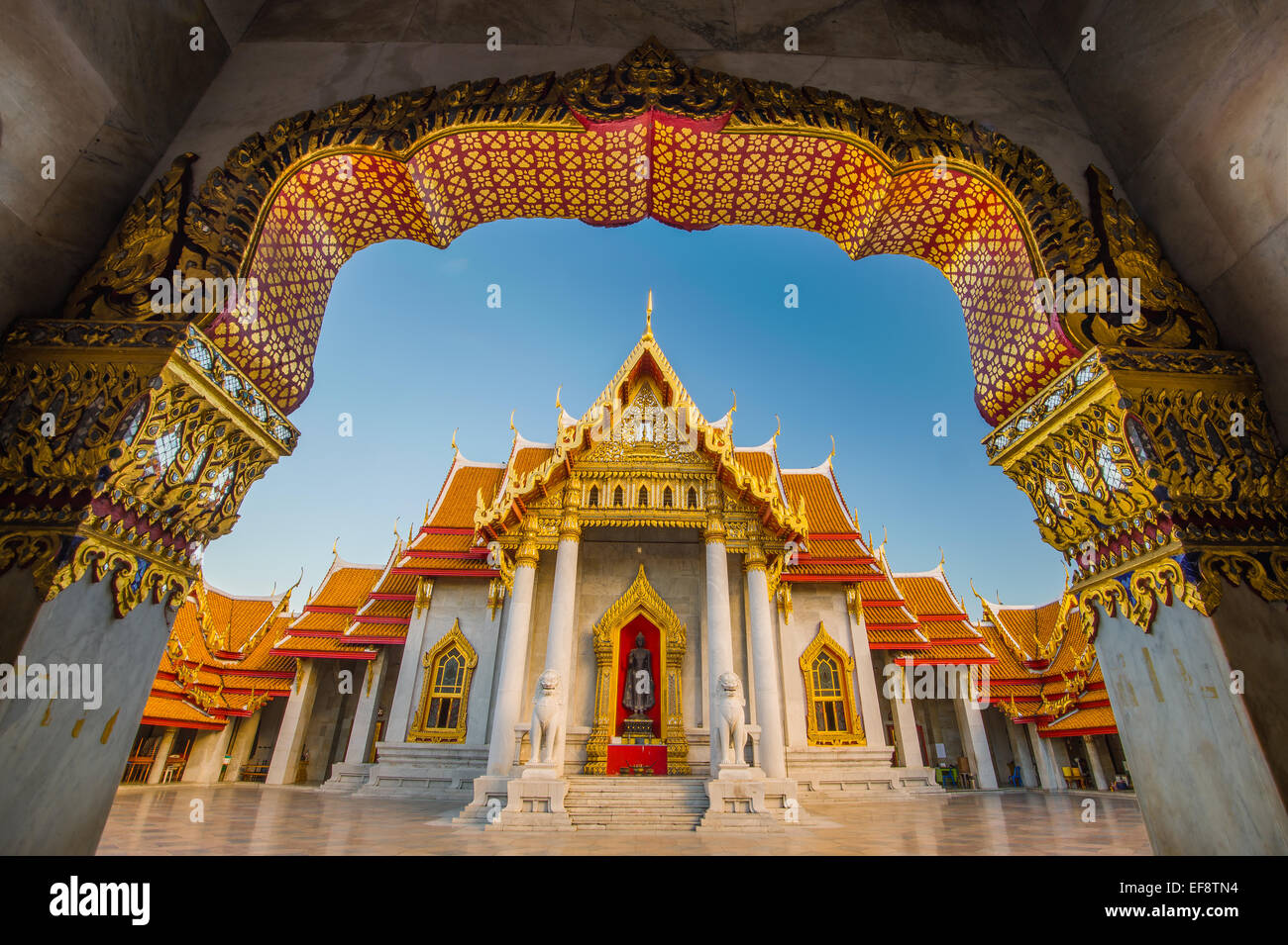 Thailand marble temple hi-res stock photography and images - Alamy