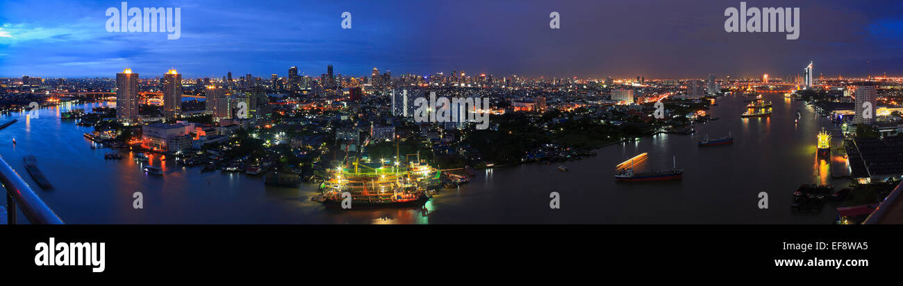 Thailand night view hi-res stock photography and images - Alamy