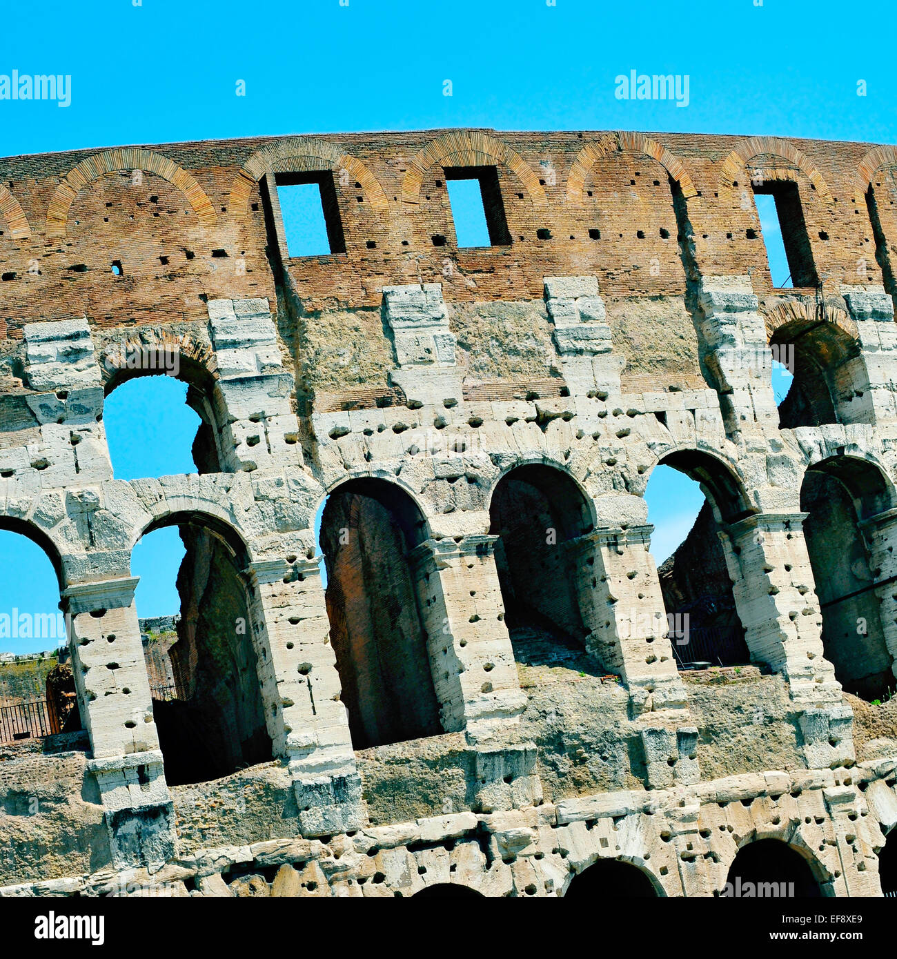 Flavian amphitheatre coliseum rome hi-res stock photography and images ...