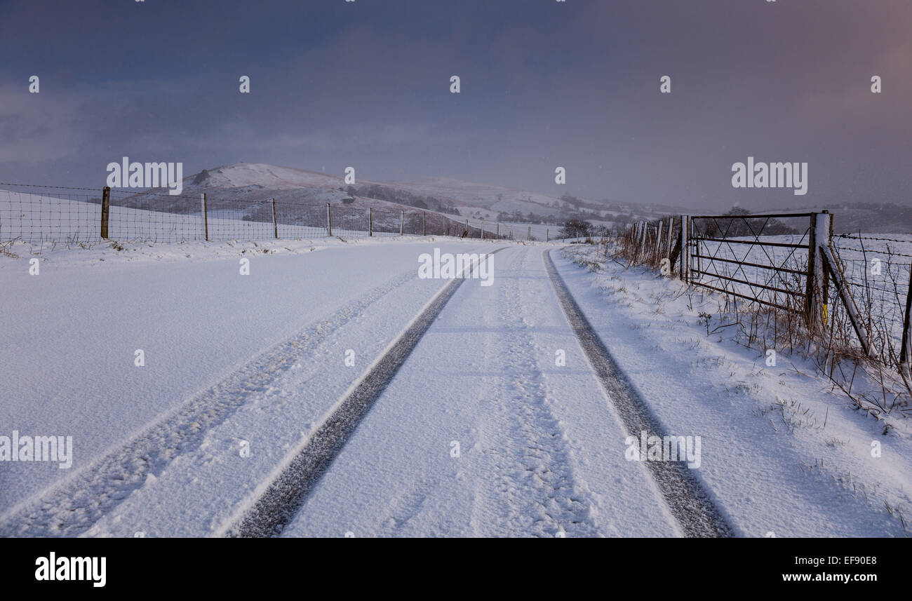 Snow tracks isolated hi-res stock photography and images - Alamy