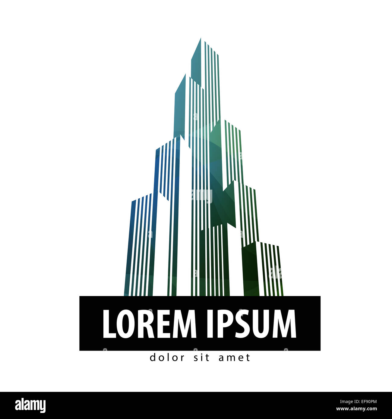 City vector logo design template. building or skyscraper icon Stock ...