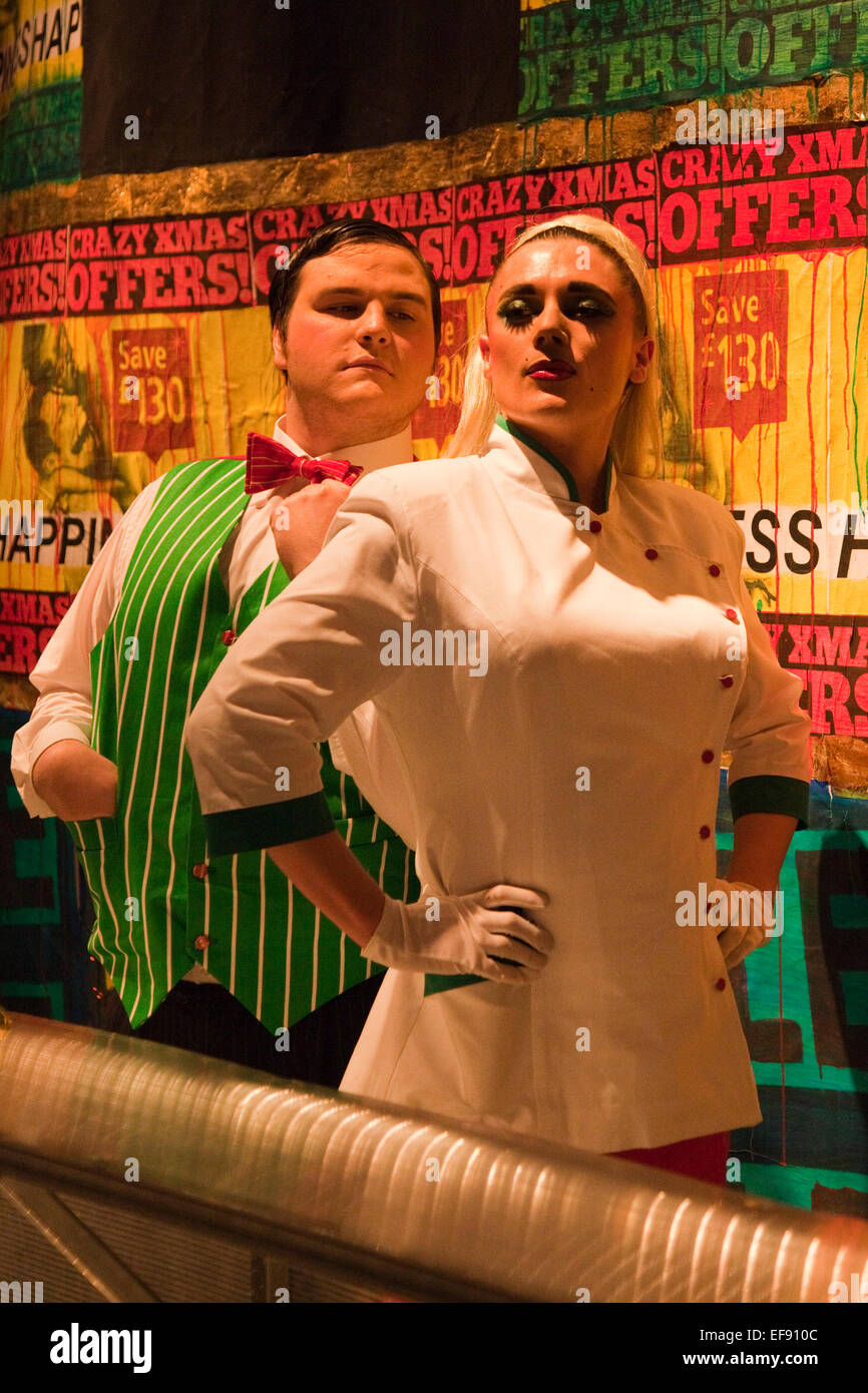 Performers: Ryan Styles and Tim Hopkins. Theatre collective "Duckie ...