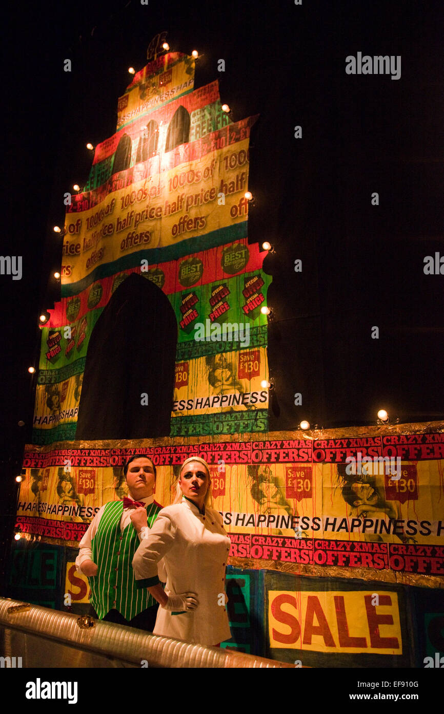 Performers: Ryan Styles and Tim Hopkins. Theatre collective "Duckie ...