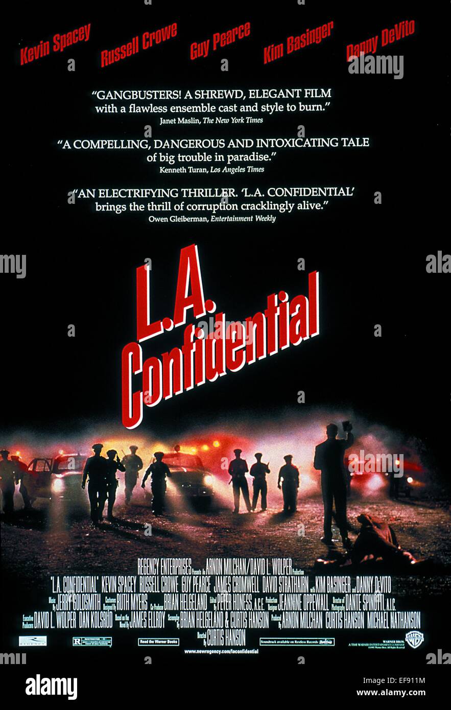 Movie Poster L A Confidential High Resolution Stock Photography and ...