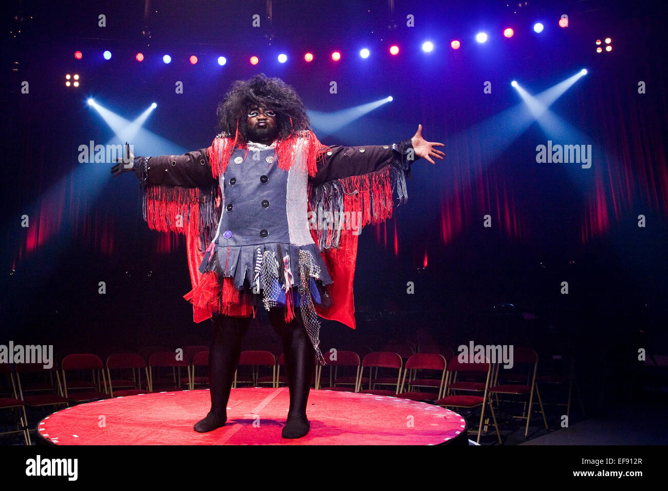 Singer Le Gateau Chocolat, "Chocolate Cake". "La Soirée", a mix of ...