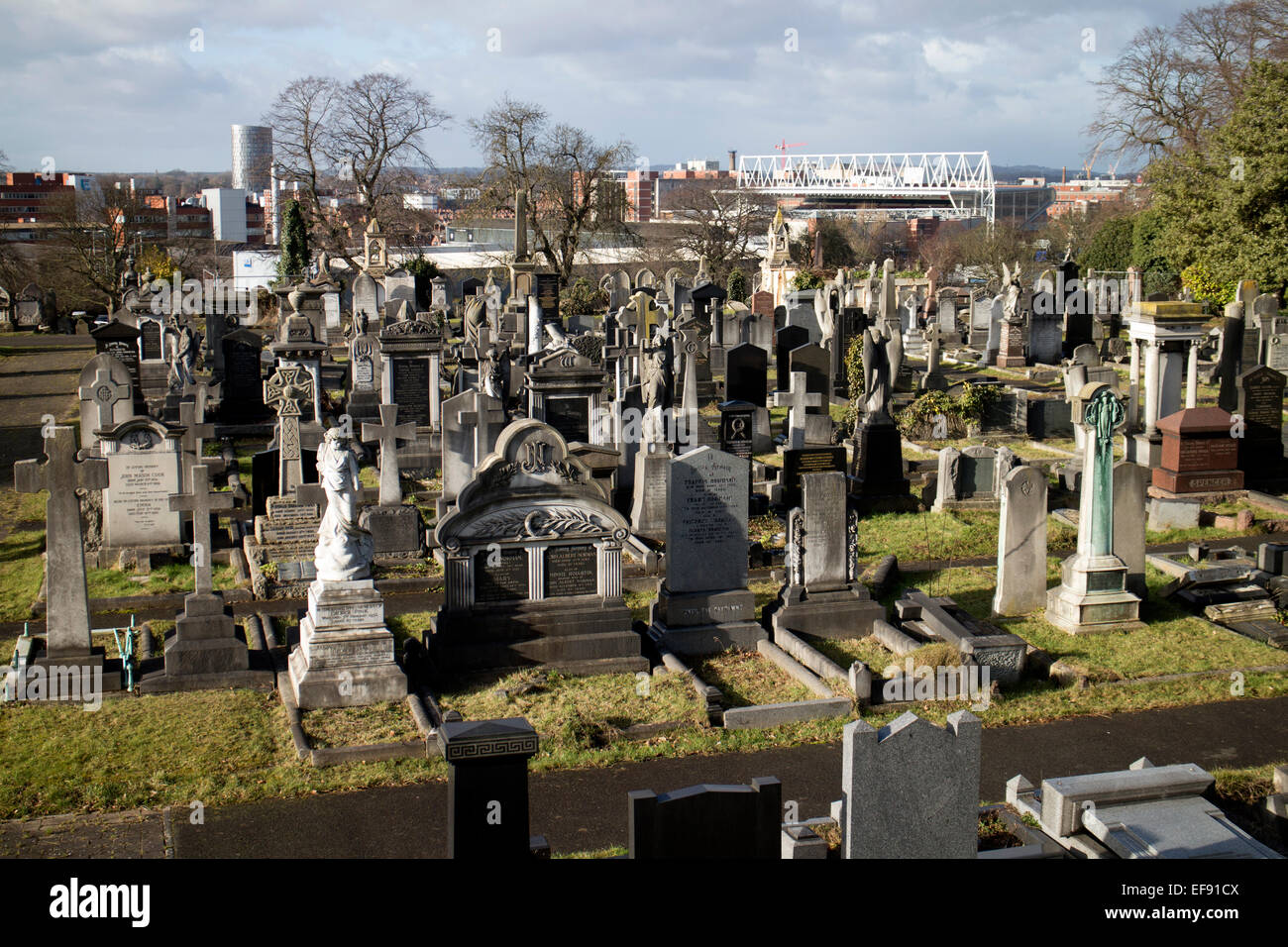 Welford Road Cemetery, Leicester, Leicestershire, England, UK Stock Photo - Alamy