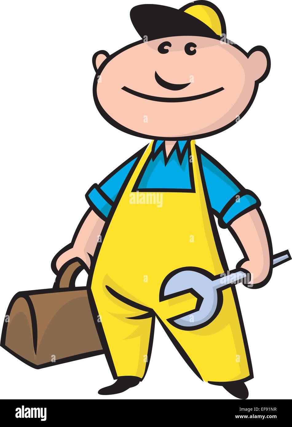 Hand toolbox Stock Vector Images - Alamy