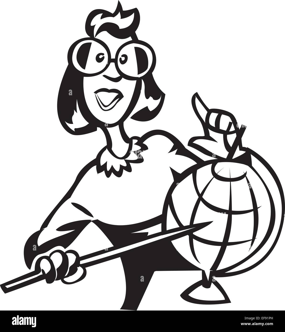 School instructor drawing pointing hi-res stock photography and images ...