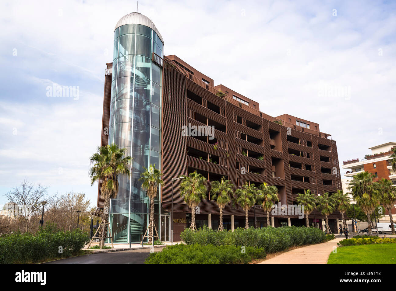 Port Pallas building, Port Marianne urban housing development ...