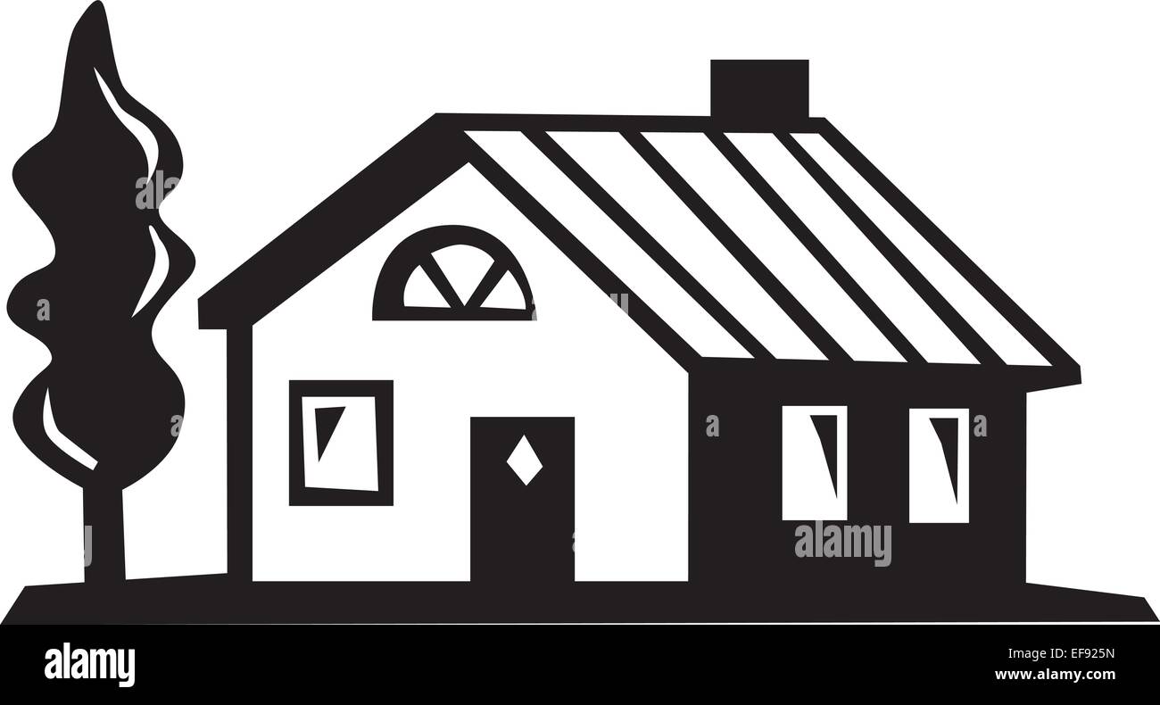 A Small House Stock Vector Image And Art Alamy