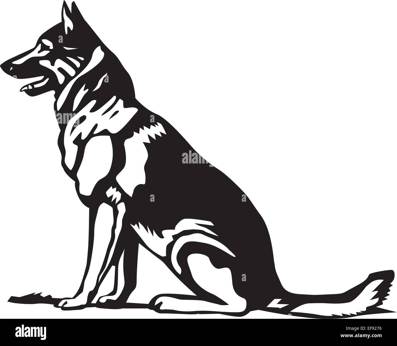 Seated shepherds Stock Vector Images - Alamy