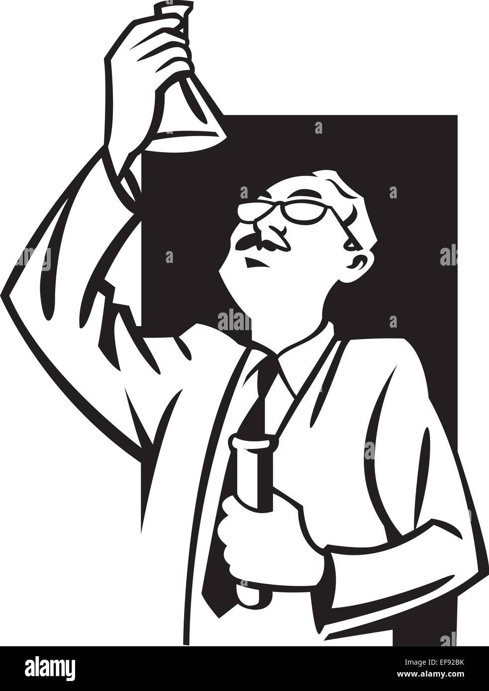 Science focused Stock Vector Images - Alamy