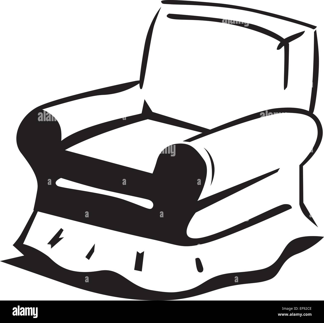 A chair with shadow Stock Vector Image & Art - Alamy