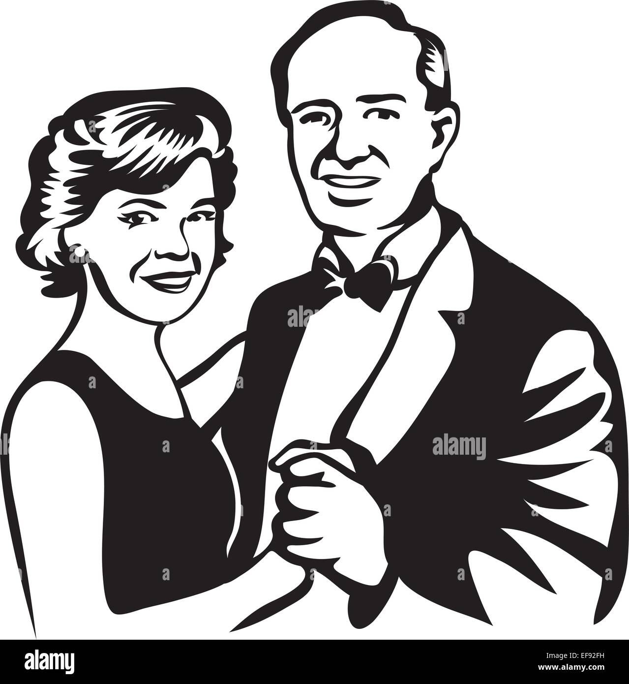 Having fun dancing man Stock Vector Images - Alamy