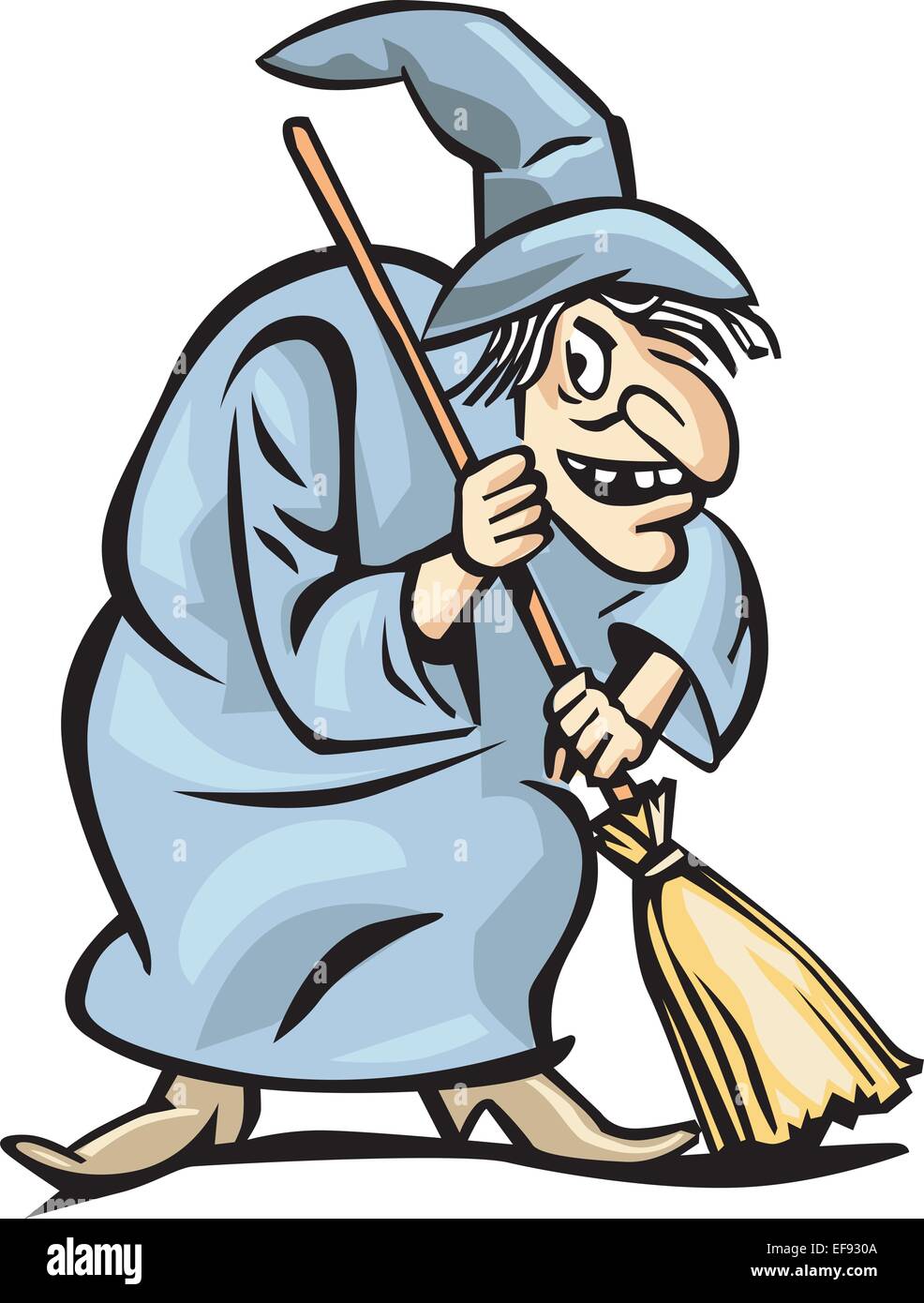 Brooms to sweep Stock Vector Images - Alamy
