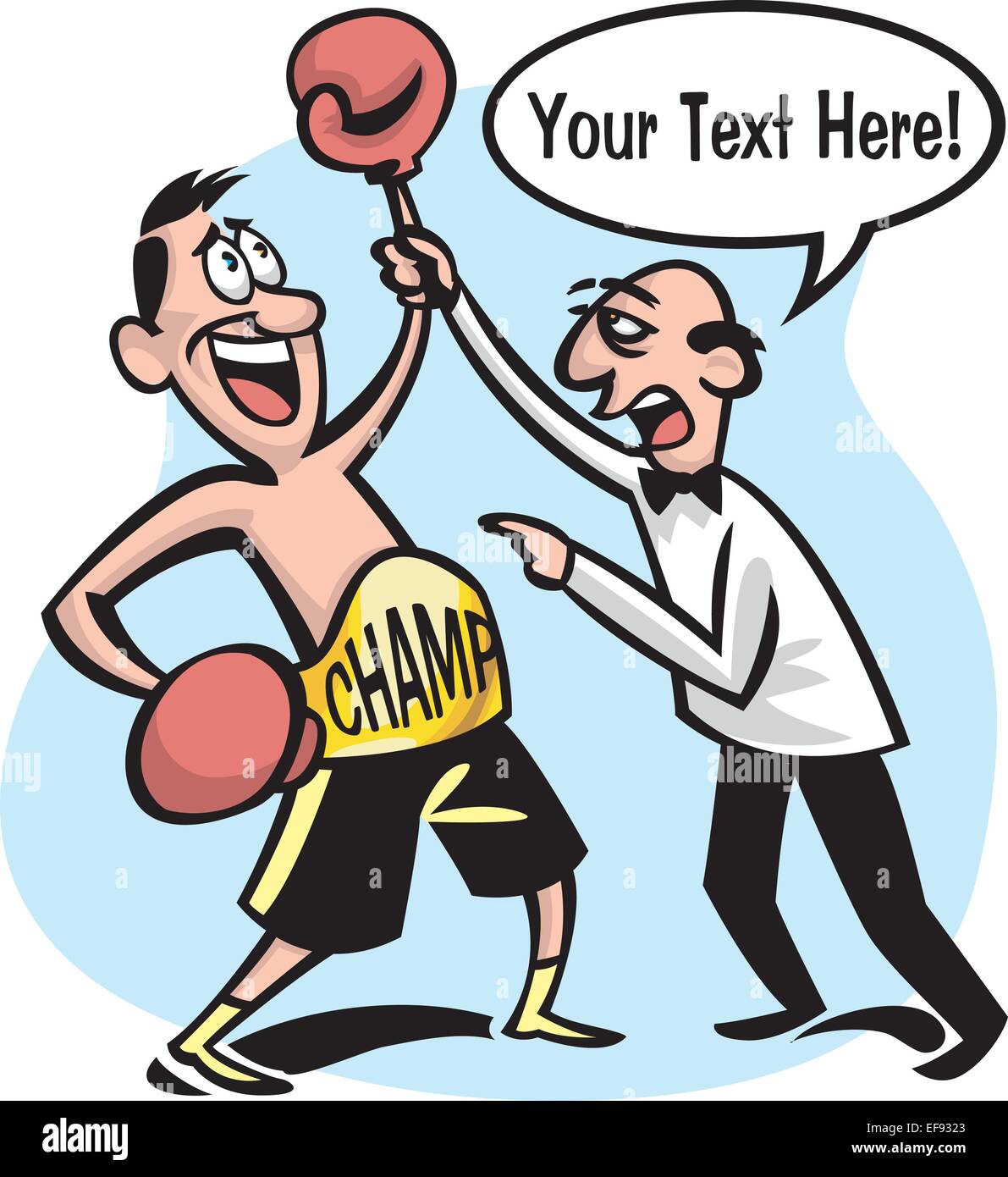 Boxing referee winner hi-res stock photography and images - Alamy