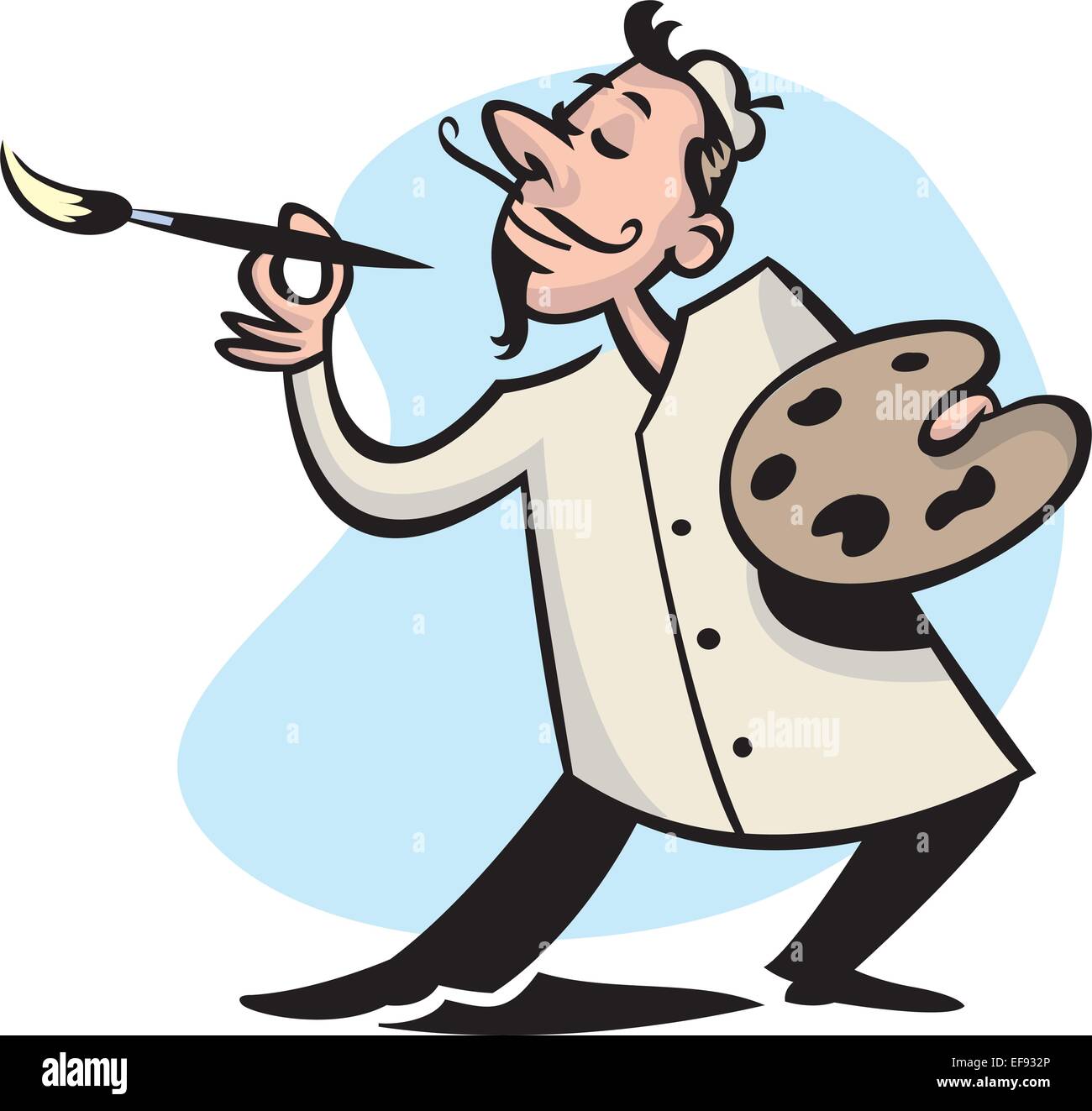 Painters smock Stock Vector Images - Alamy