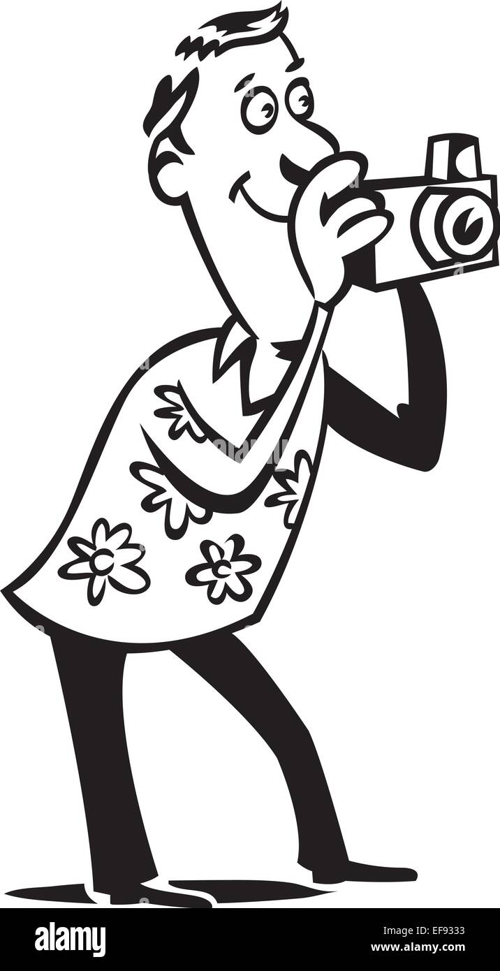 A man with a camera Stock Vector Image & Art - Alamy