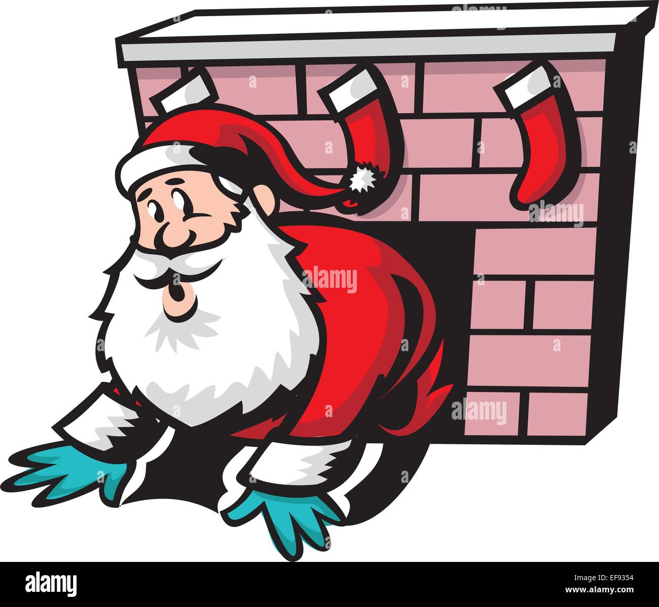 Fireplace fireplaces Stock Vector Images - Alamy