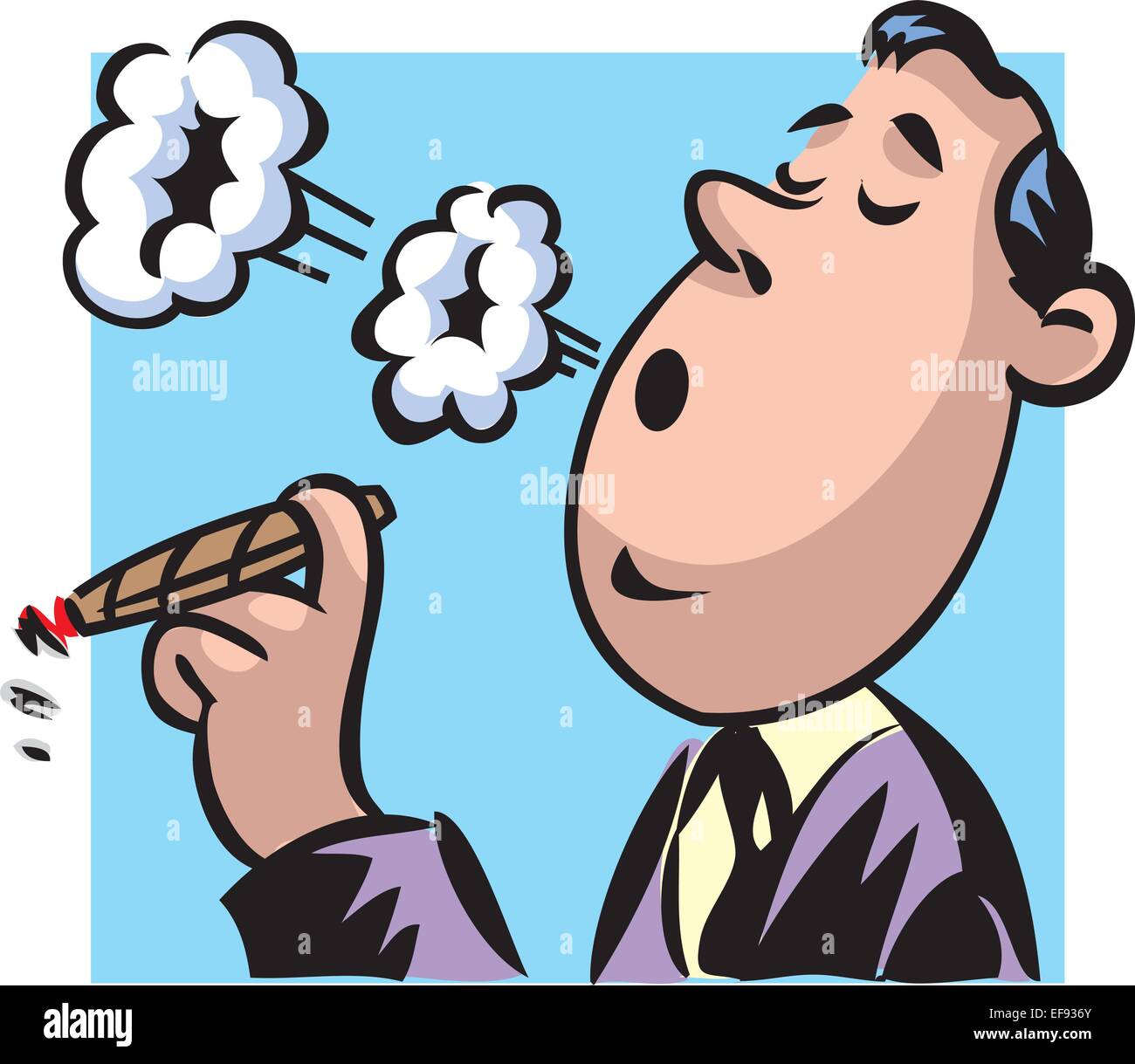 Cartoon cigar hi-res stock photography and images - Alamy