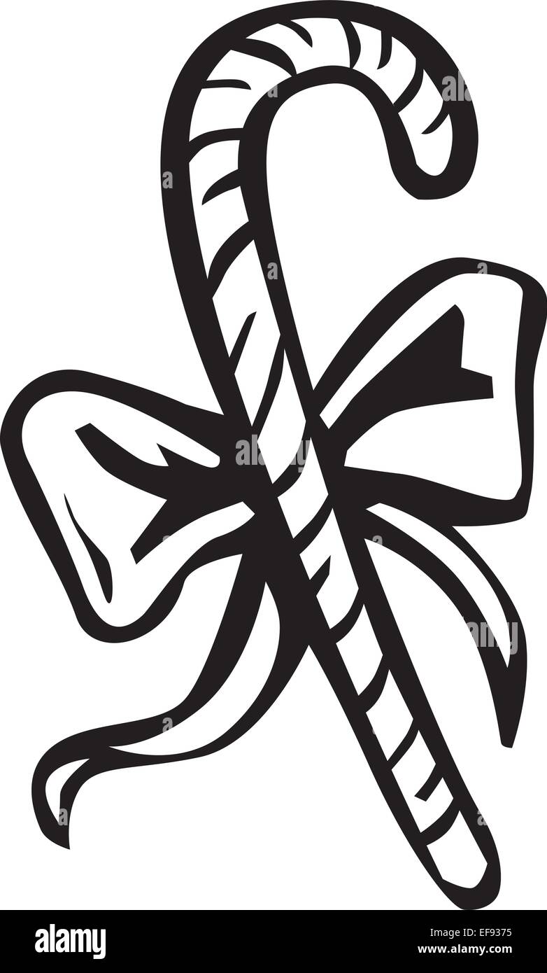 Stylized cane Stock Vector Images - Alamy