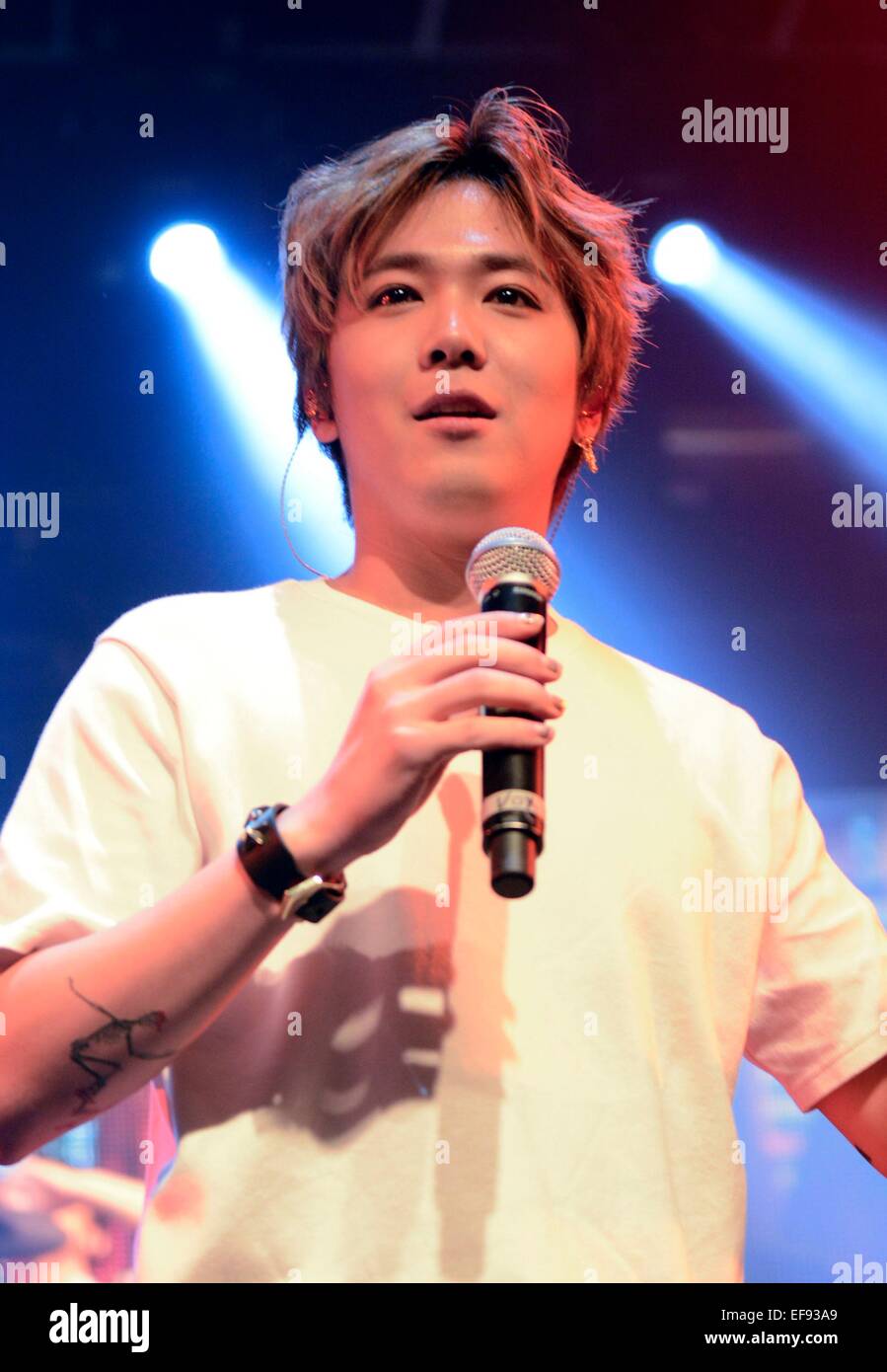 New York, NY, USA. 28th Jan, 2015. Lee Hong-gi in attendance for F.T ...
