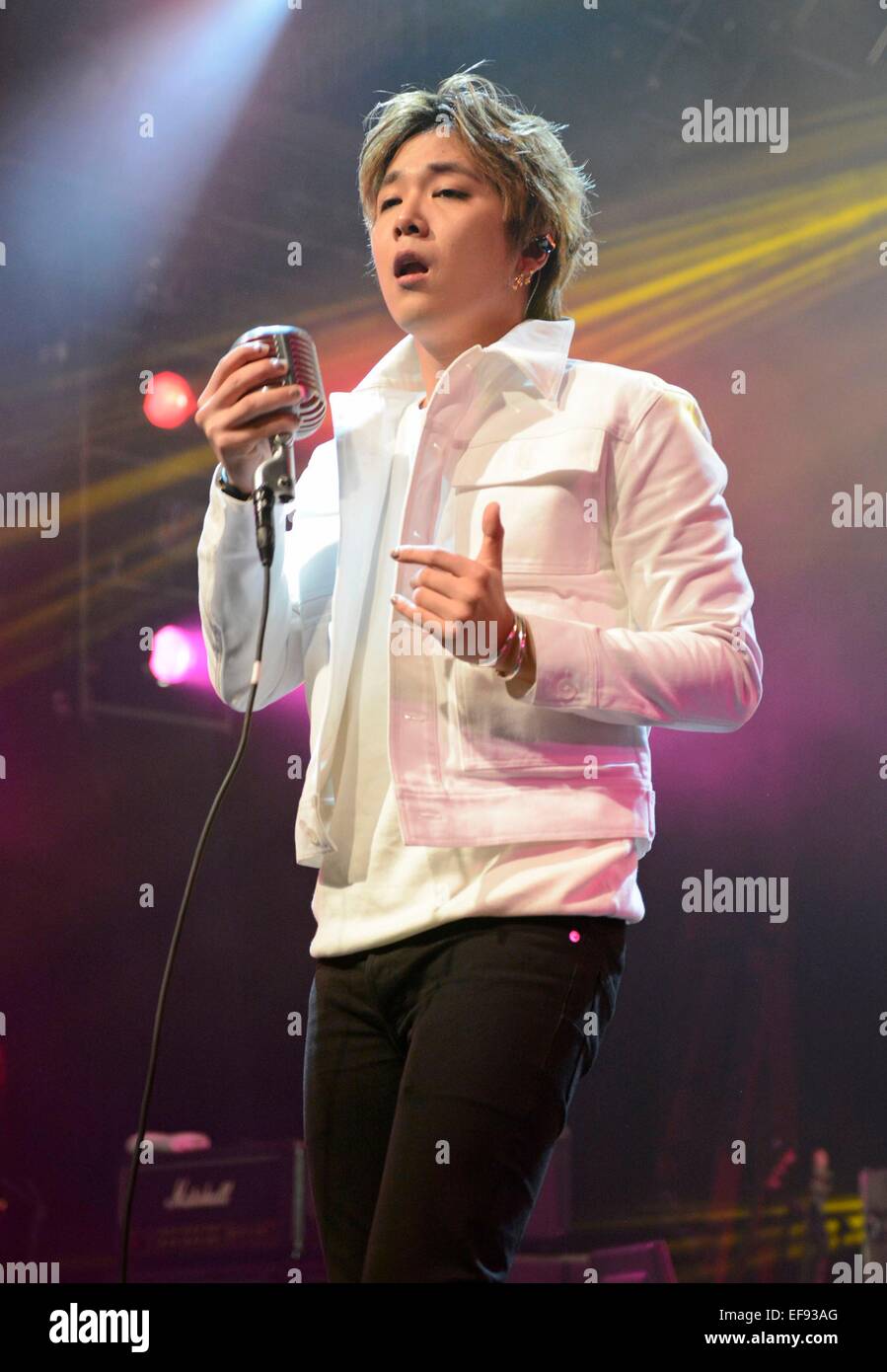 New York, NY, USA. 28th Jan, 2015. Lee Hong-gi in attendance for F.T ...