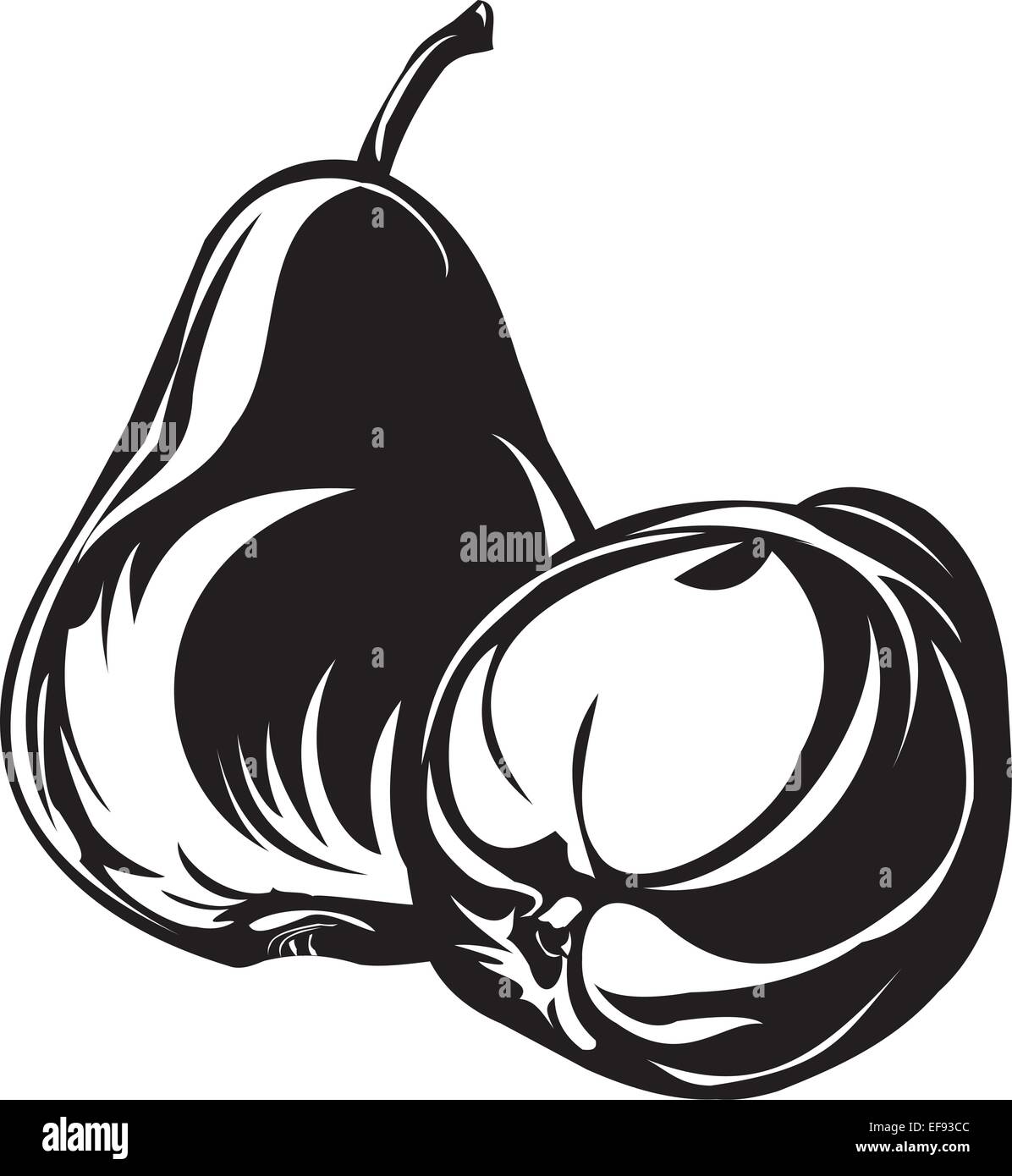 Two snacks Stock Vector Images - Alamy