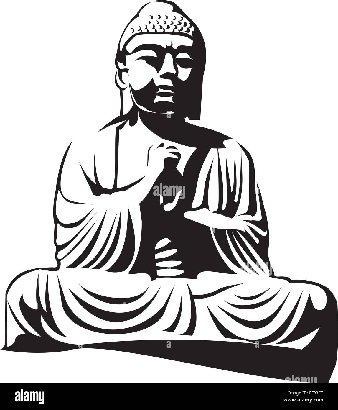 Buddhism symbols buddha spiritual Stock Vector Images - Alamy