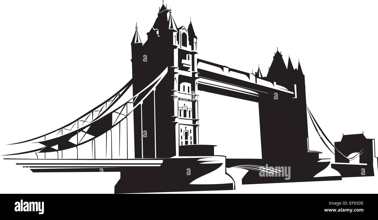 London iconic images Stock Vector Images - Alamy