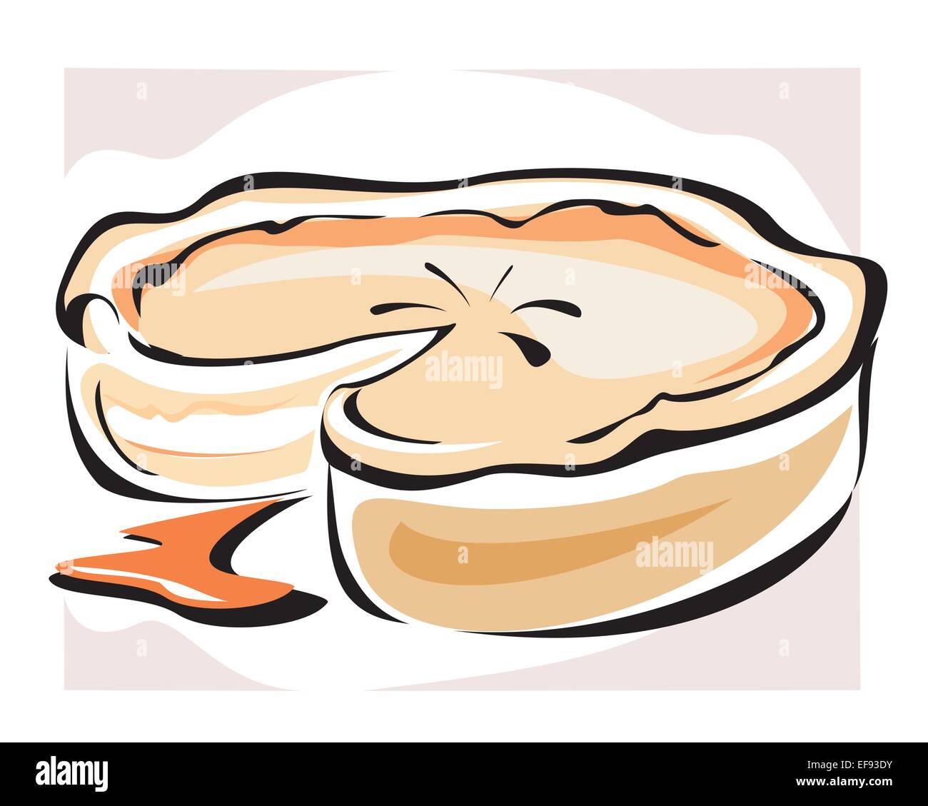Dough pies Stock Vector Images - Alamy