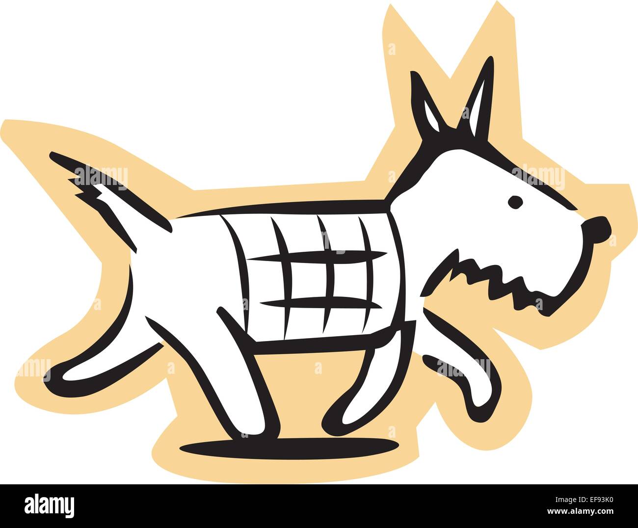 Side view people wearing Stock Vector Images - Alamy