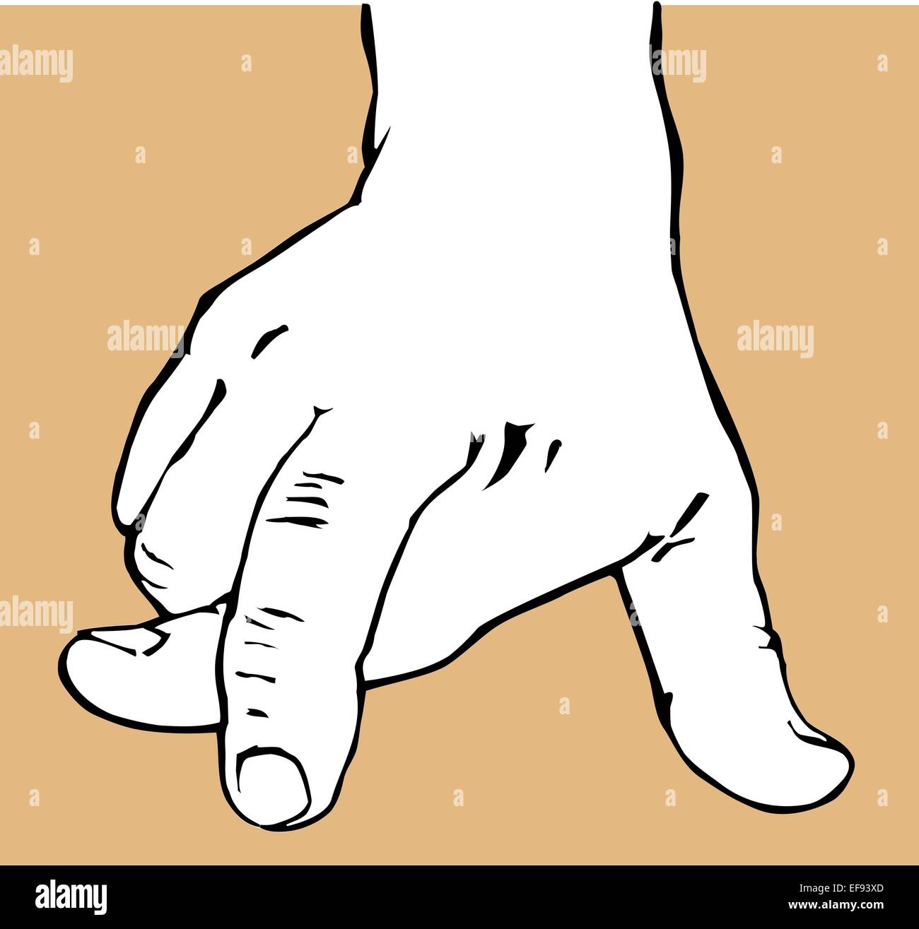 No hand signals Stock Vector Images - Alamy