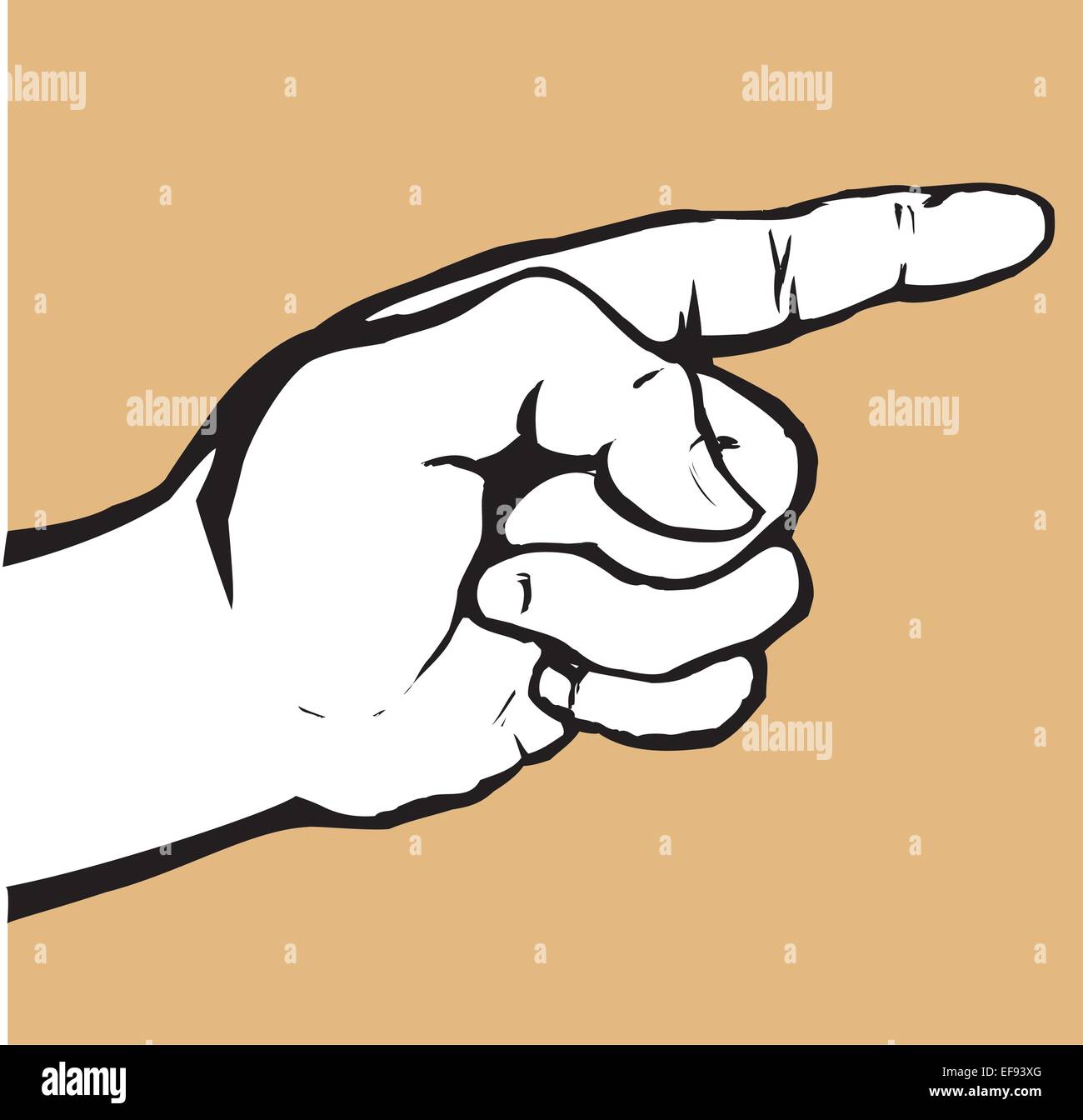 Finger signals hi-res stock photography and images - Alamy