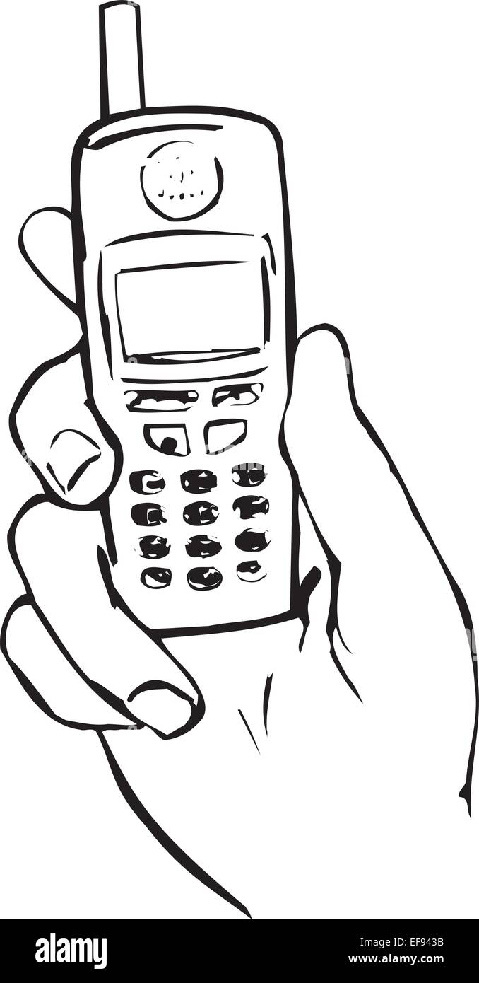 Phone phone calls Black and White Stock Photos & Images - Alamy