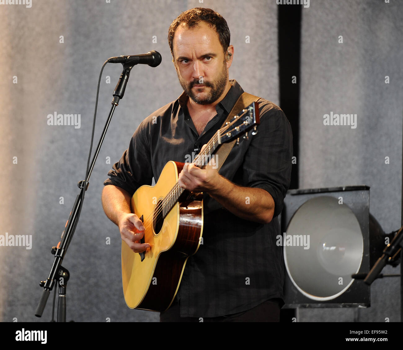 Dave Matthews performs live in concert Featuring: Dave Matthews Where ...